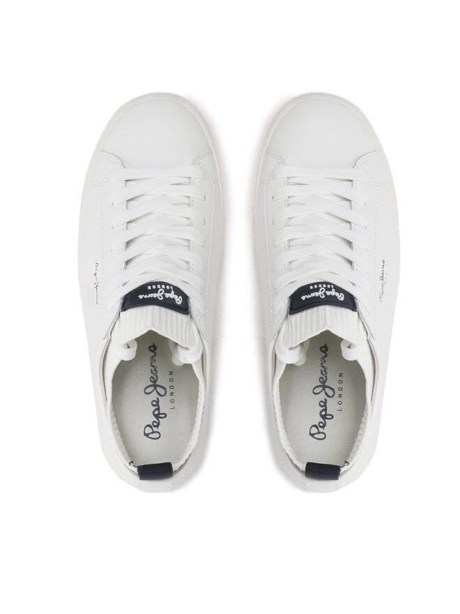 Sneakers Pepe Jeans Yogi Sock PMS30928 Weiß | eschuhe.de