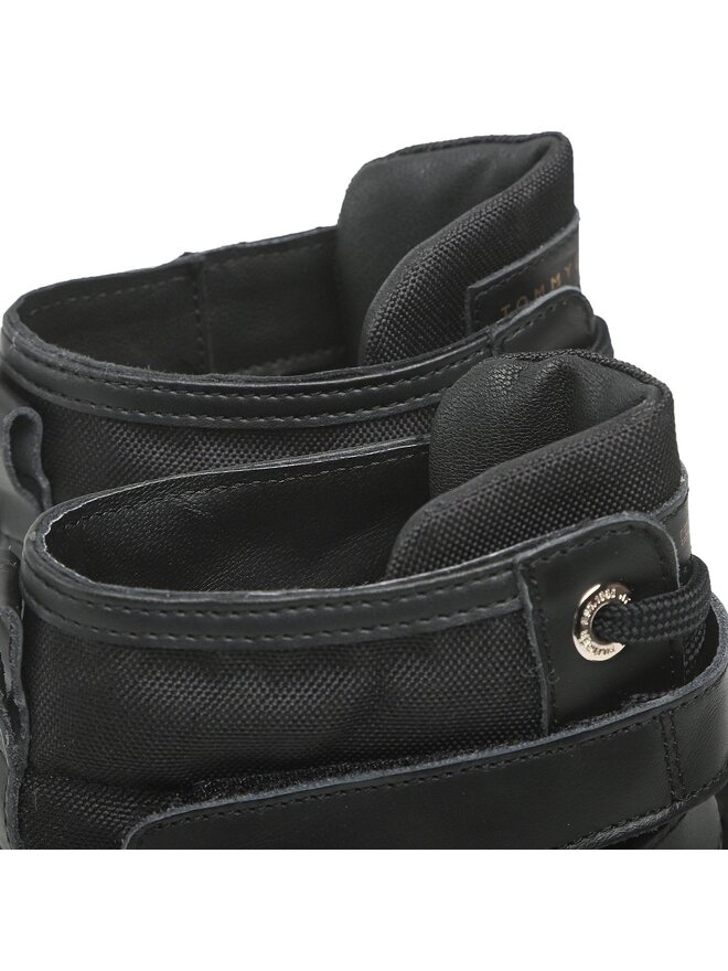 Zapatillas Tommy Hilfiger Chunky Warm Sneaker Higk FW0FW06910 Negro ...