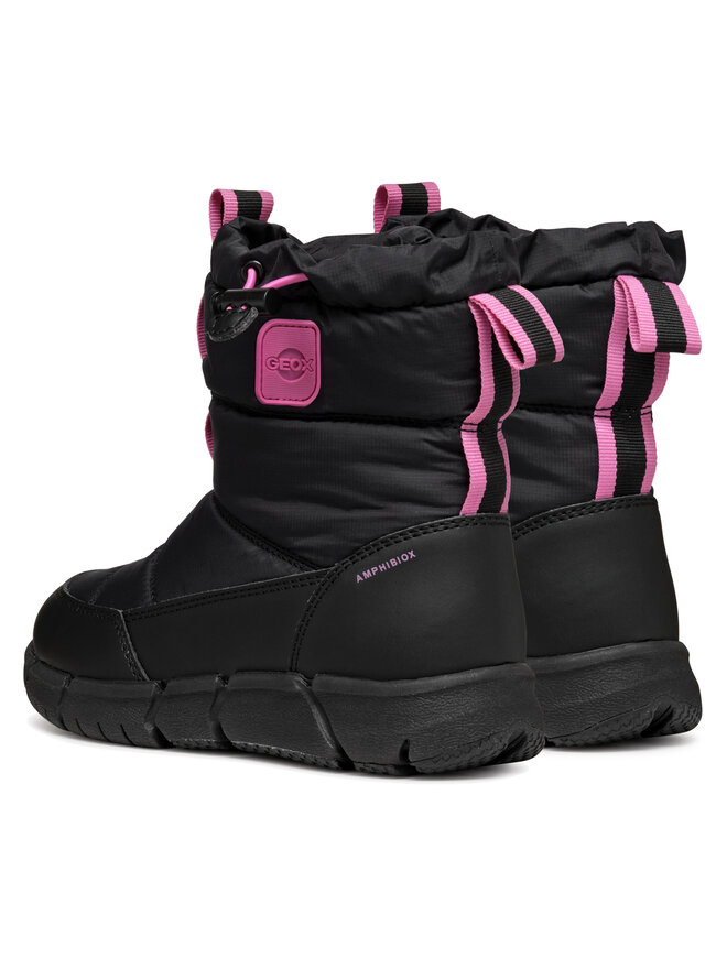 Cizme de zăpadă Geox J Flexyper Girl B Ab J46APB 0FU54 C9B8L M Negru ...