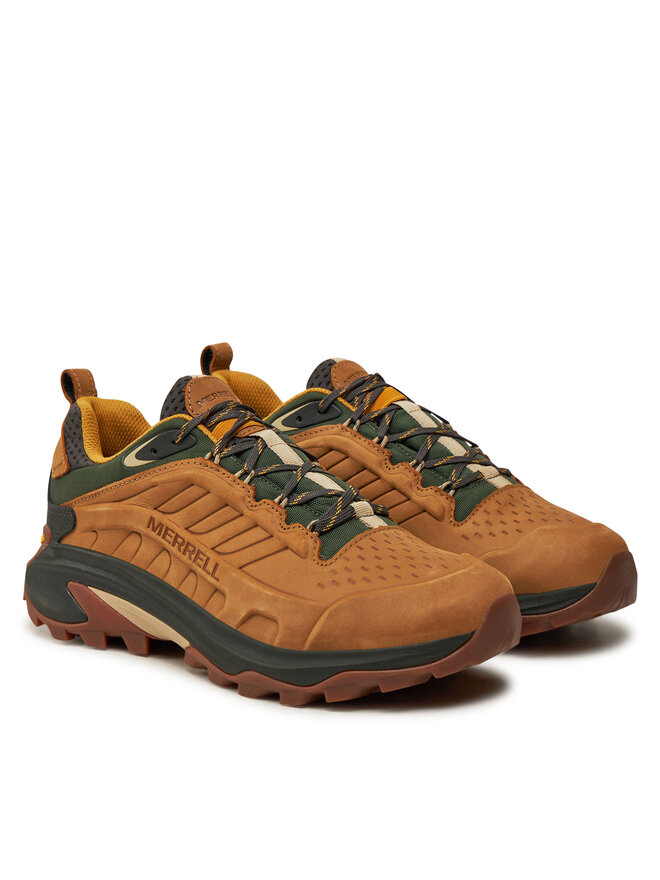 Trekkingi Merrell Moab Speed 2 Ltr Wp J038423 Brązowy | eobuwie.com.pl