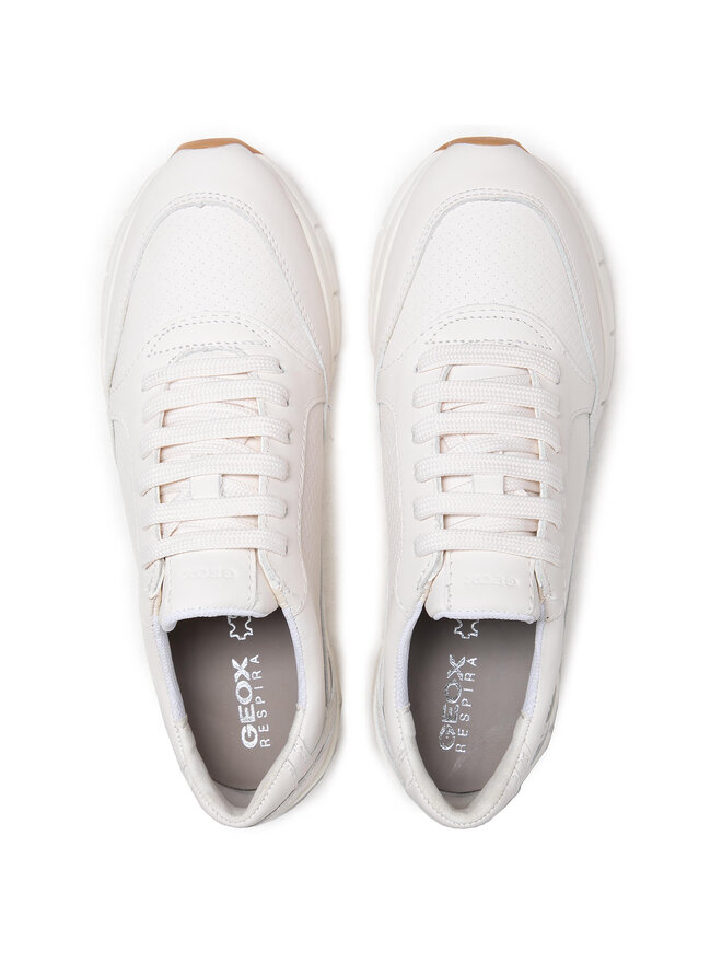 Sneakers Geox D Sukie A D04F2A 00078 C1002 Weiß | eschuhe.de