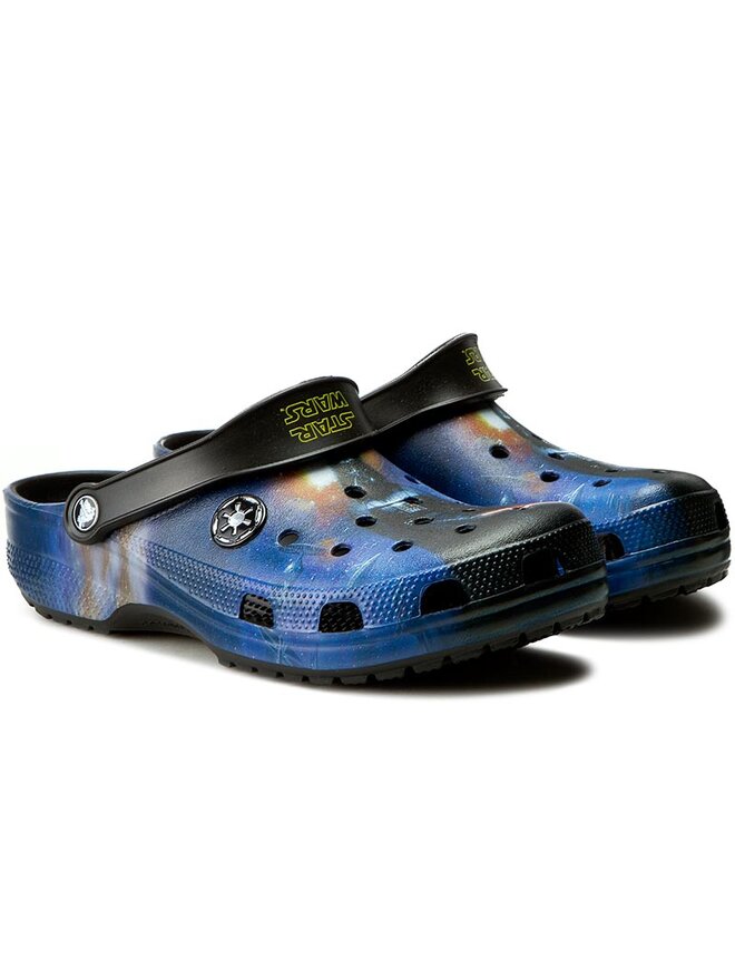 Pantoletten Crocs Classic Darth Vader Clog 203612 Dunkelblau | eschuhe.de