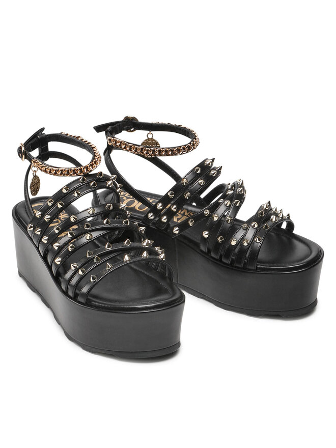Sandalen Versace Jeans Couture 72VA3S08 Schwarz | eschuhe.de