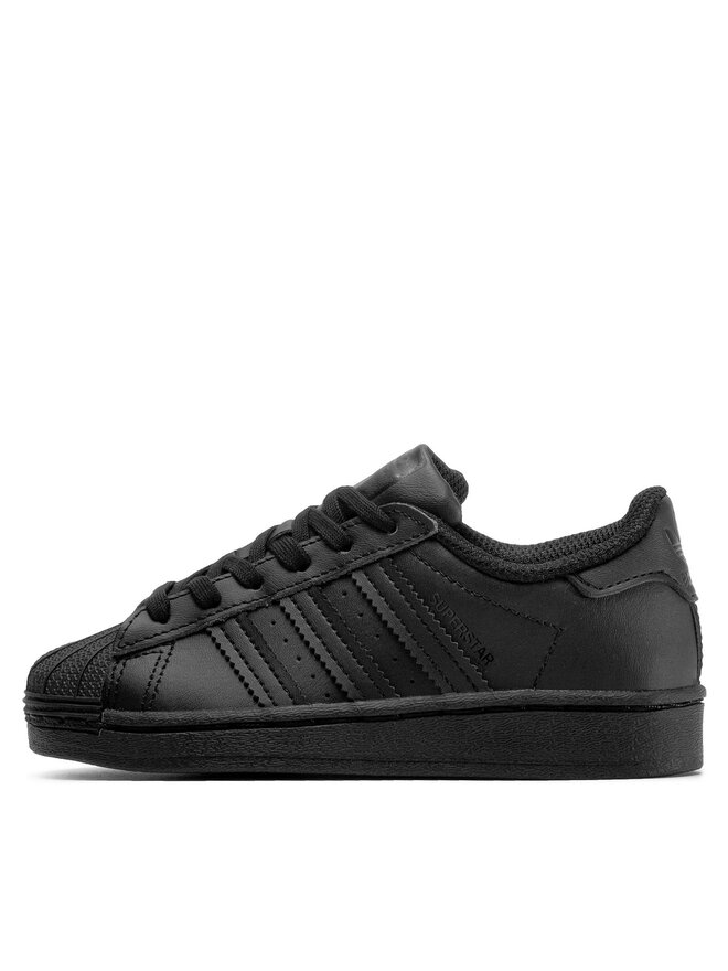 Sneakersy adidas Superstar C FU7715 Czarny | eobuwie.com.pl