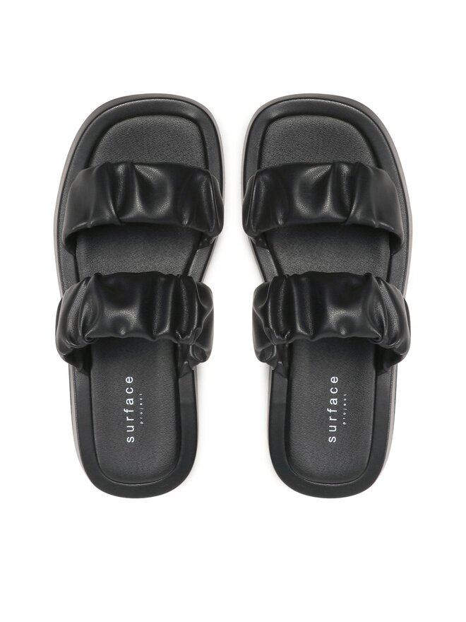 Pantoletten Surface Project Wrinkle Schwarz | eschuhe.de