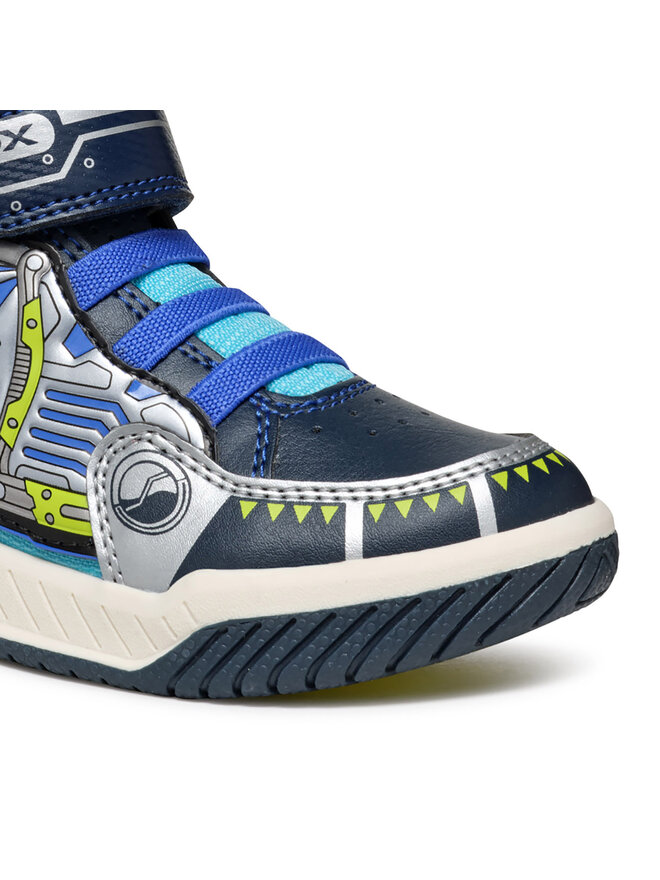 Sneakers Geox J Inek Boy J469CB 011BC C4226 D Bleumarin | epantofi.ro