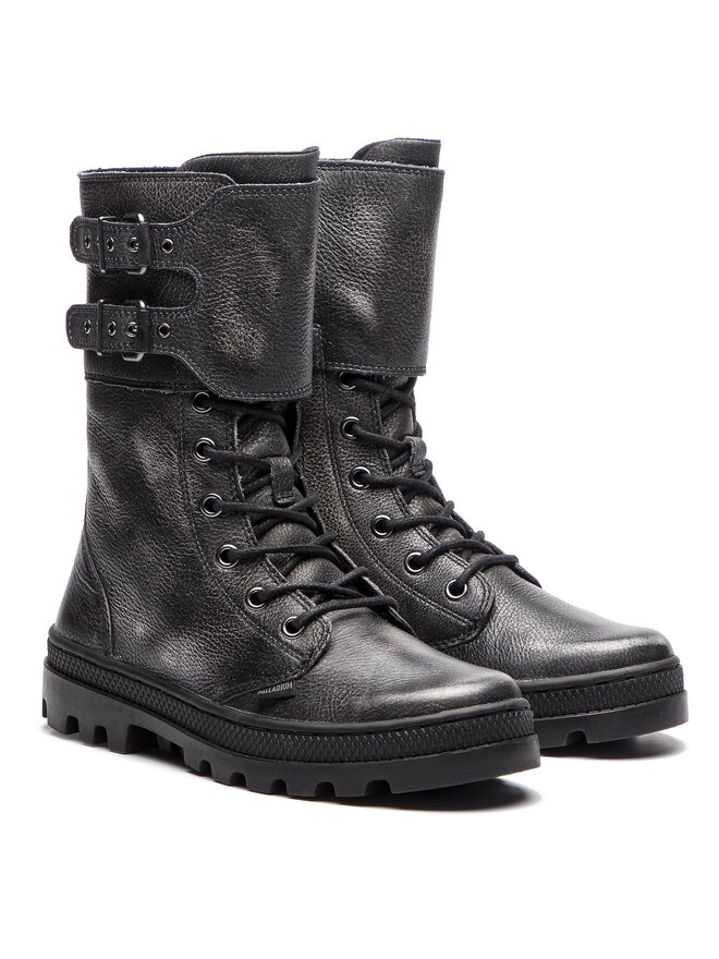 Trzewiki Palladium Pallabosse Peloton L 95939-019-M Srebrny | eobuwie ...