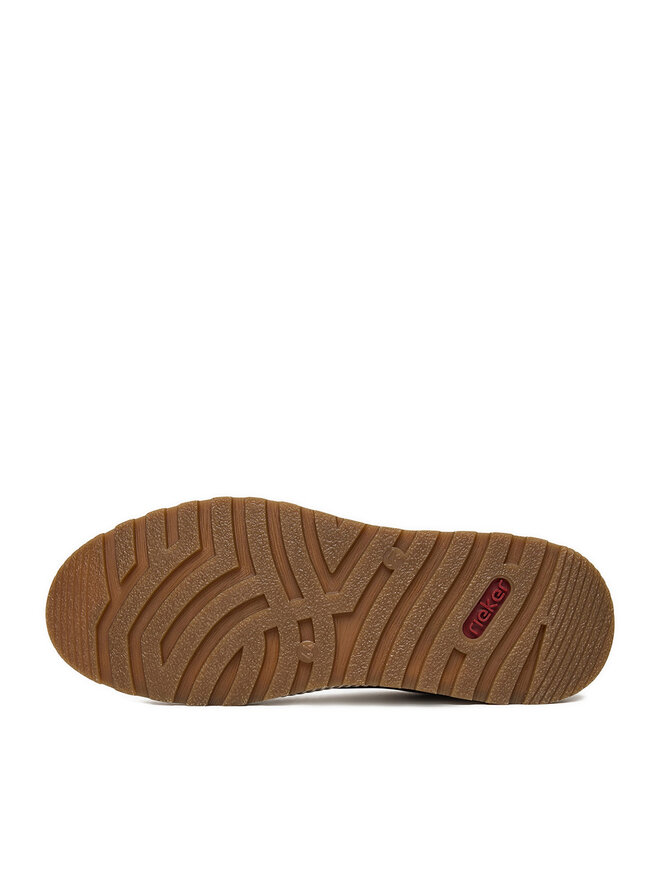 Sneakersy Rieker 37029-25 Brązowy | eobuwie.com.pl