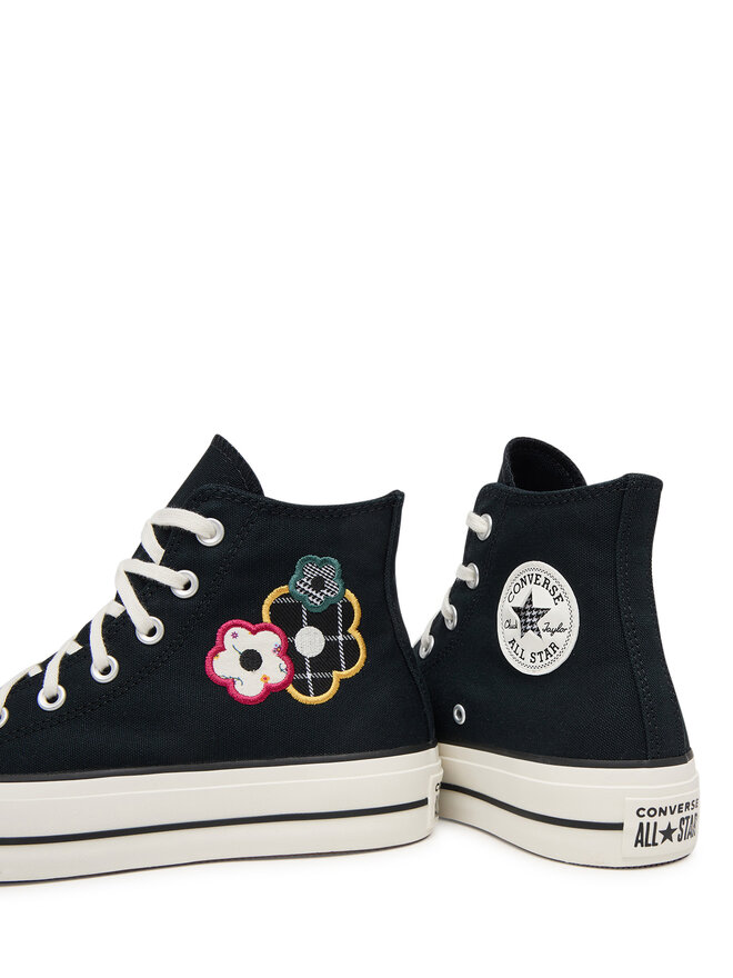 Teniși Converse Chuck Taylor All Star Lift Platform Floral Patchwork ...