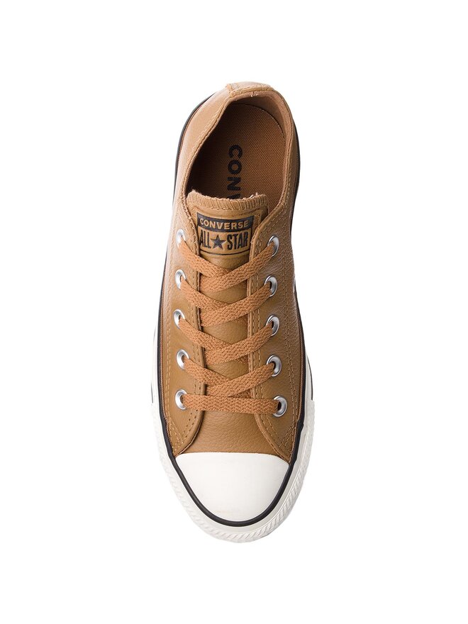 Plátěnky Converse Ctas Ox 161496C Hnědá | eobuv.cz