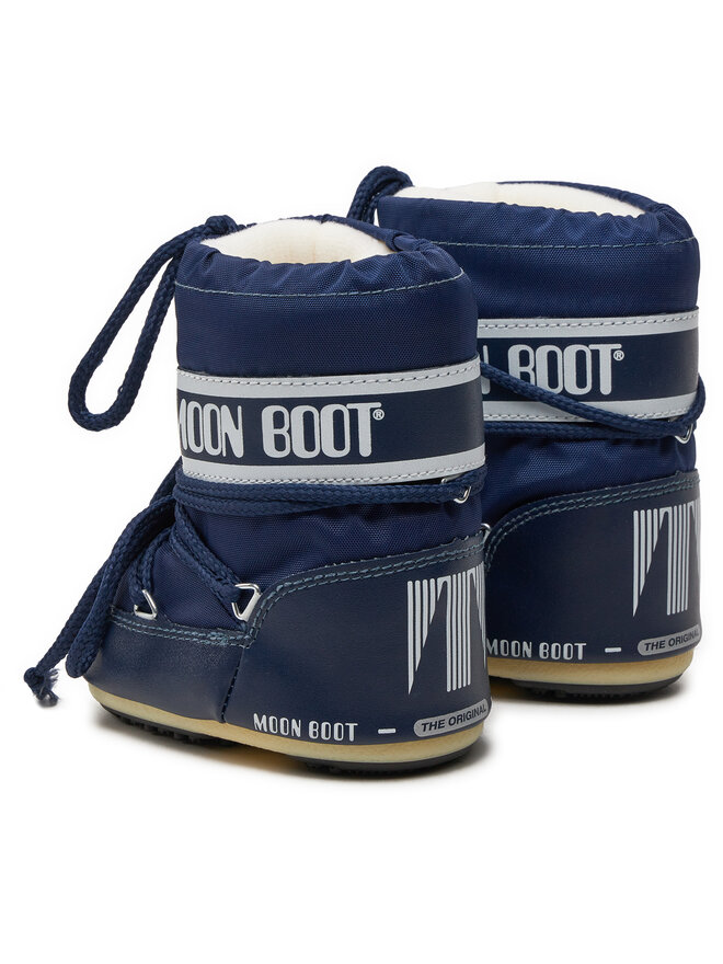 Schneeschuhe Moon Boot Mini Nylon 14004300002 Dunkelblau | eschuhe.de