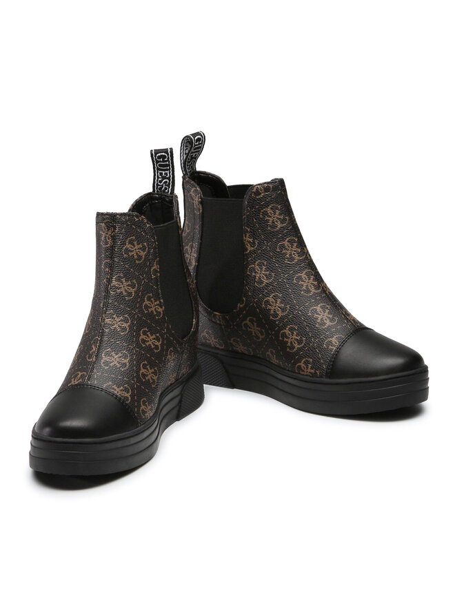 Botine Guess Frenze FL7FRE FAL12 Maro | epantofi.ro