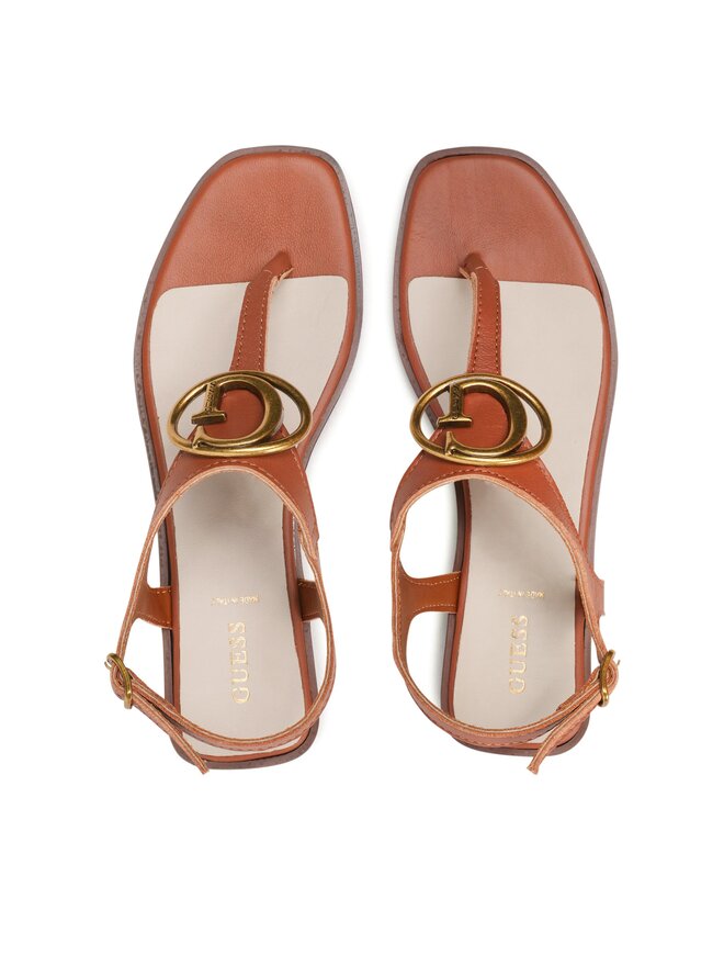 Sandalen Guess Miry Made In Italy FL6MRY LEA21 Braun | eschuhe.de