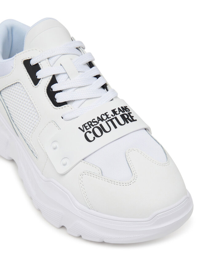 Sneakersy Versace Jeans Couture 80YA3SC4 ZSE20 Biały | eobuwie.com.pl