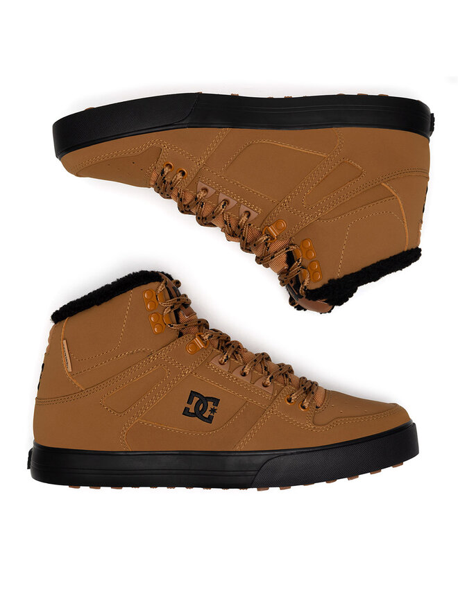 Sneakersy DC Shoes PURE HIGH-TOP WC WNT ADYS400047-WEA Brązowy ...