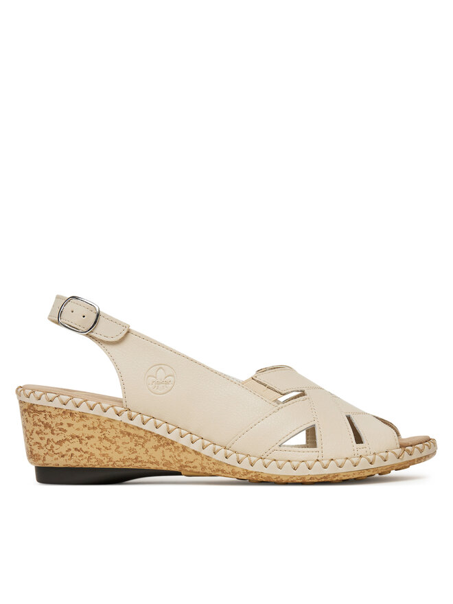 Сандали Rieker 66189-60 Бежов | obuvki.bg