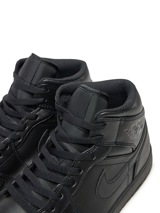 Sneakers Nike Air Jordan 1 Mid 554724 093 Negru | epantofi.ro