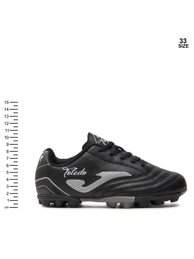 Buty do piłki nożnej Joma Toledo Jr TOJW2401HG Czarny | eobuwie.com.pl
