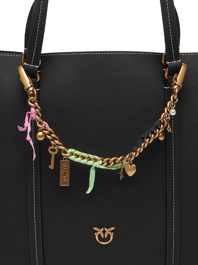 Pandantiv PINKO Bag Charm 1 AI 25-26 PCPL 105518 A2RK Auriu | epantofi.ro