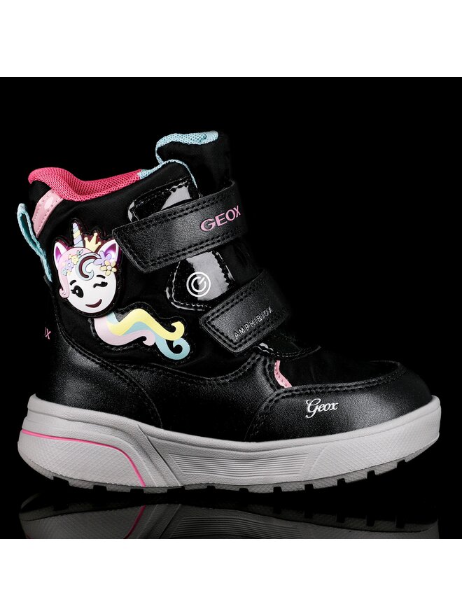 Cizme Geox J Sveggen G.B Abx A J268AA 0FUNF C9240 M Negru | epantofi.ro