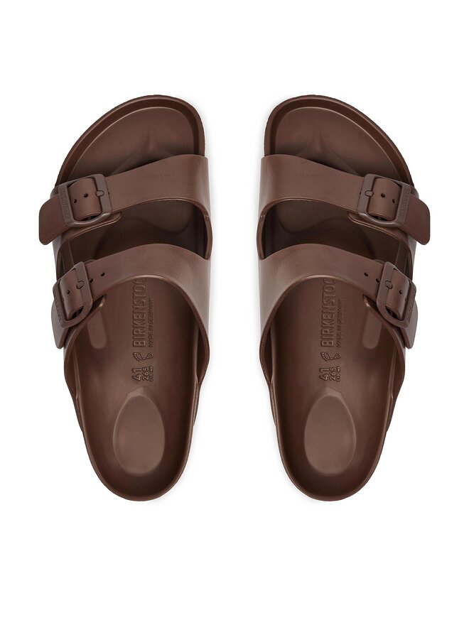 Pantoletten Birkenstock Arizona EVA 1027328 Braun | eschuhe.de