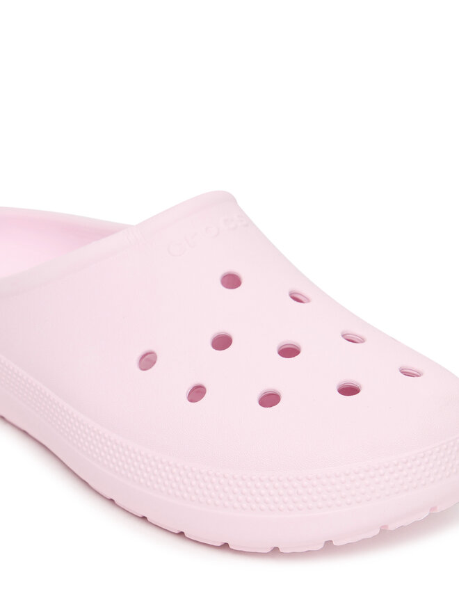 Klapki Crocs Classic Low Profile Clog 211139 Różowy | eobuwie.com.pl