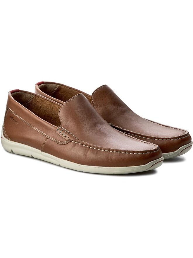Mokassins Clarks Karlock Lane 261151557 Braun | eschuhe.de
