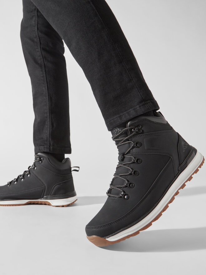 Ghete Kappa Logo Astos Md 361D14W Negru | epantofi.ro