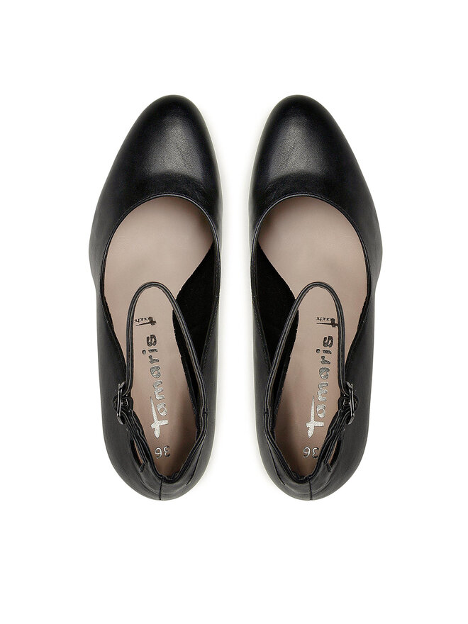 Pantofi cu toc subțire Tamaris 1-24403-29 Negru | epantofi.ro
