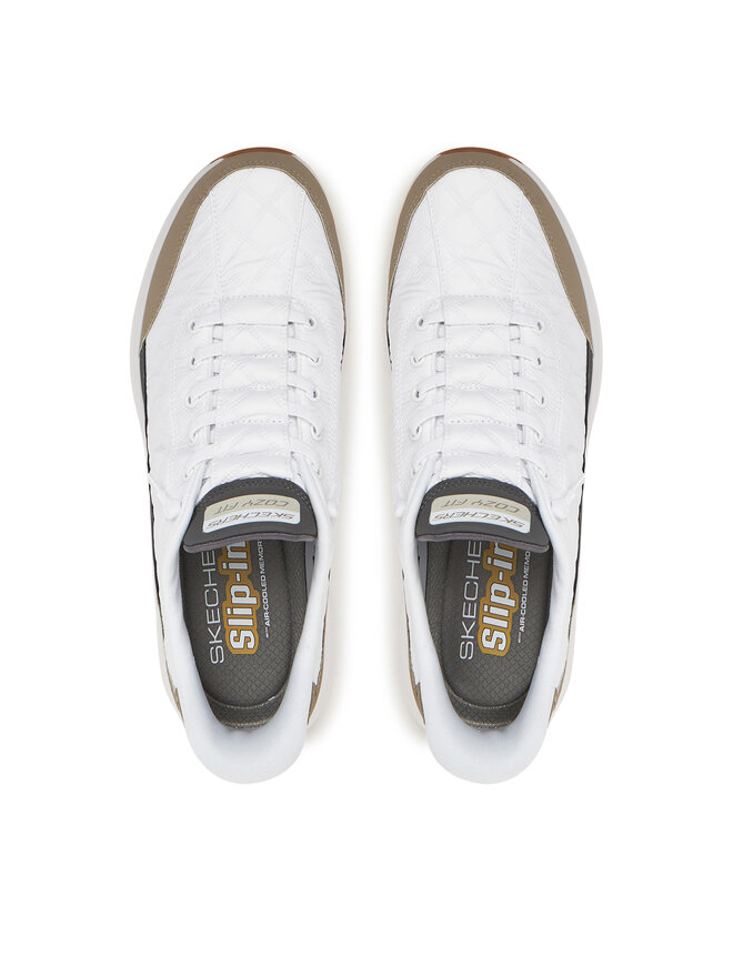 Sneakers Skechers Contour Foam-Cozy Fit 232619/WTP Alb | epantofi.ro