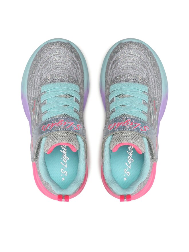 Sneakers Skechers Color Radiant 302325L/SMLT Silberfarben | eschuhe.de