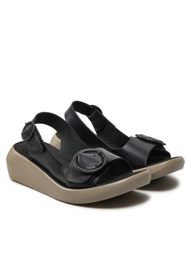 Sandale Fly London Berkfly 144754013 Negru | epantofi.ro