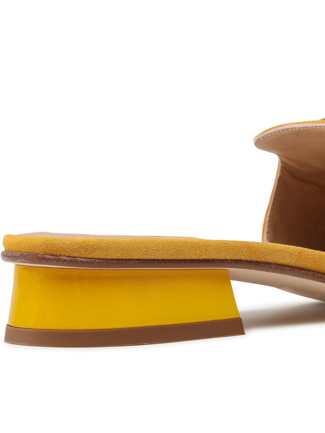 Pantoletten Unisa Dusal Ks Gelb | eschuhe.de