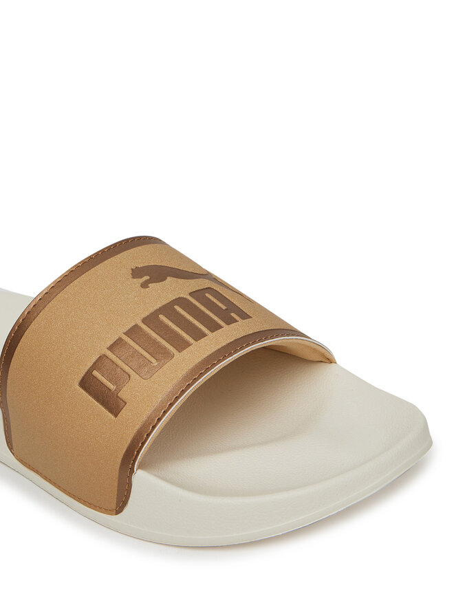 Klapki Puma Leadcat 2.0 Aqua Metallics 401707 02 Beżowy | eobuwie.com.pl