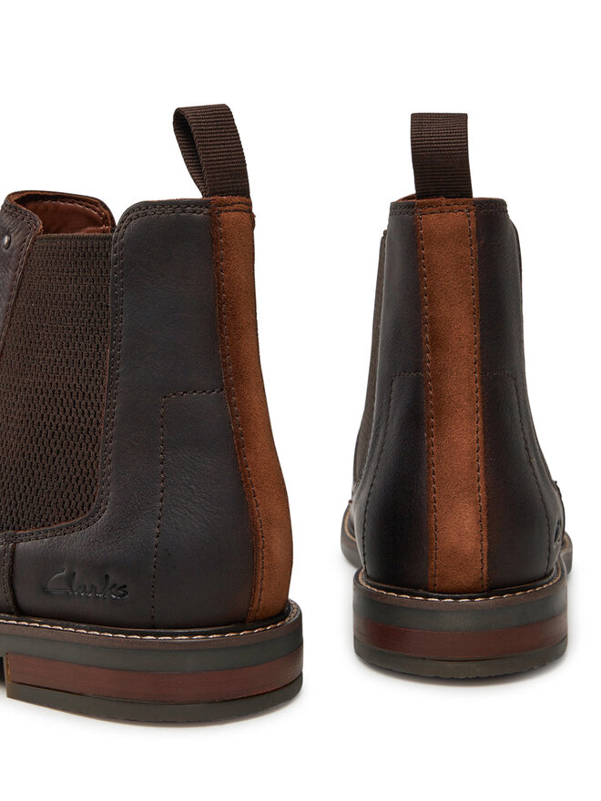 Klassische Stiefeletten Clarks Jaxen Easy 26179435 Braun | eschuhe.de