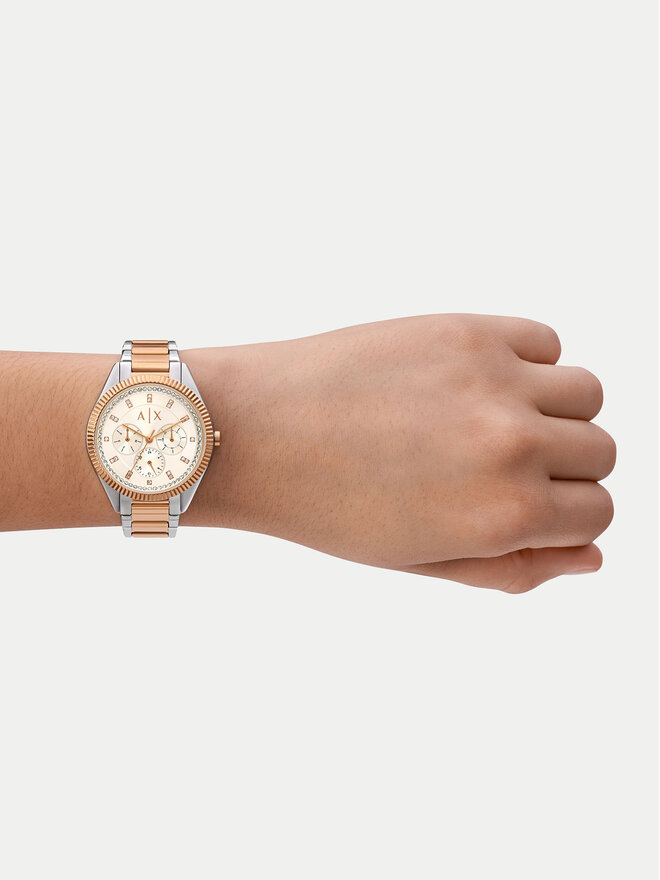 Uhr Armani Exchange Lady Giacomo AX5662 Goldfarben | eschuhe.de