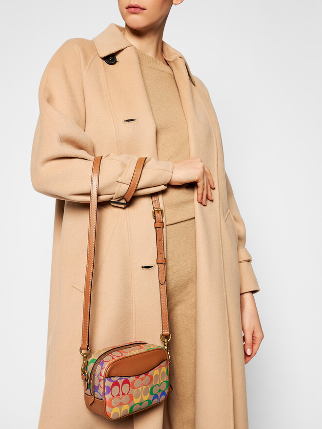 Handtasche Coach Ex W Sig Cam Bag 16 2880 B4R8T Braun | eschuhe.de