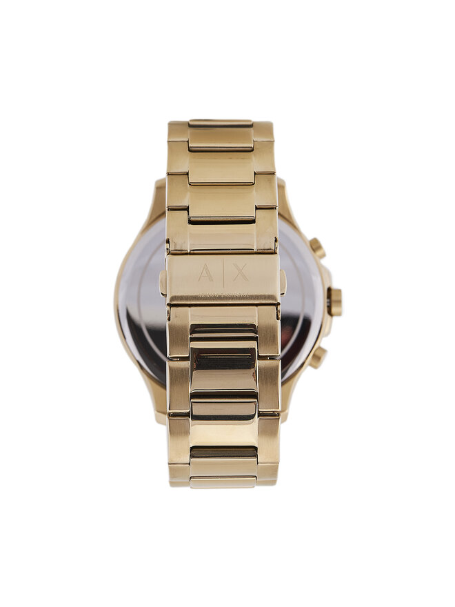 Zegarek Armani Exchange Hampton AX2137 Złoty | eobuwie.com.pl