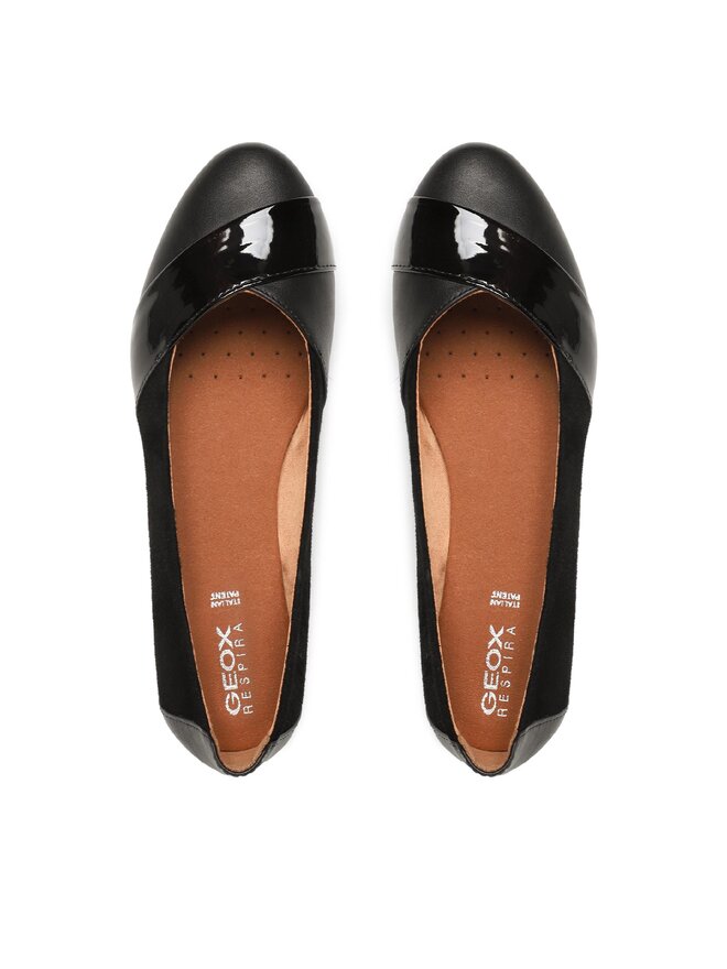 Ballerinas Geox D Charlene A D35Y7A 021BC C9999 Schwarz | eschuhe.de