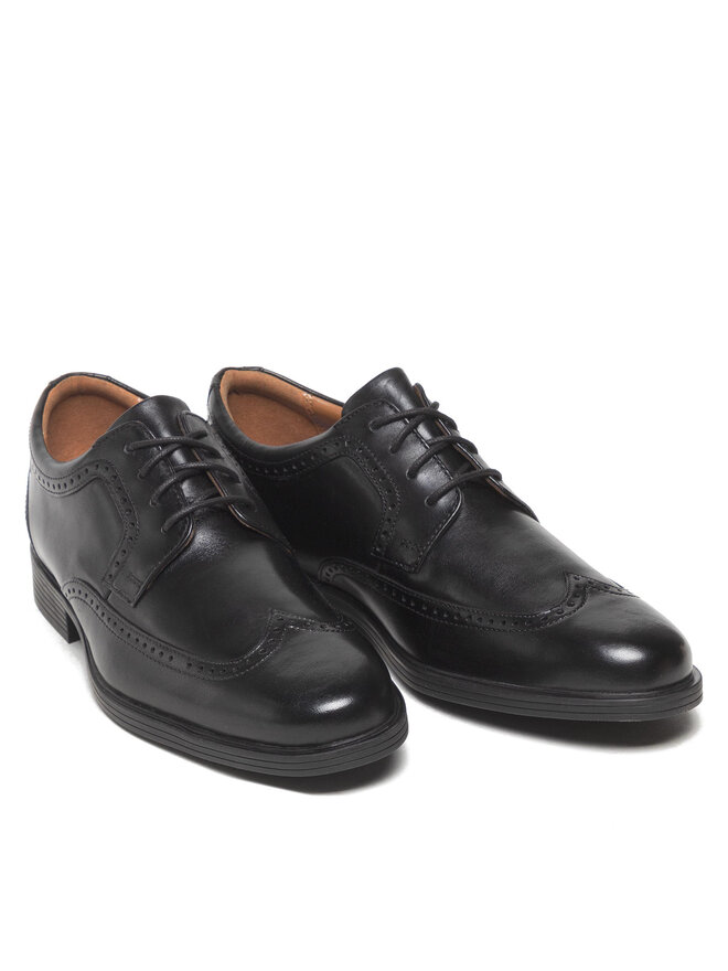 Halbschuhe Clarks Whiddon Wing 261580097 Schwarz | eschuhe.de