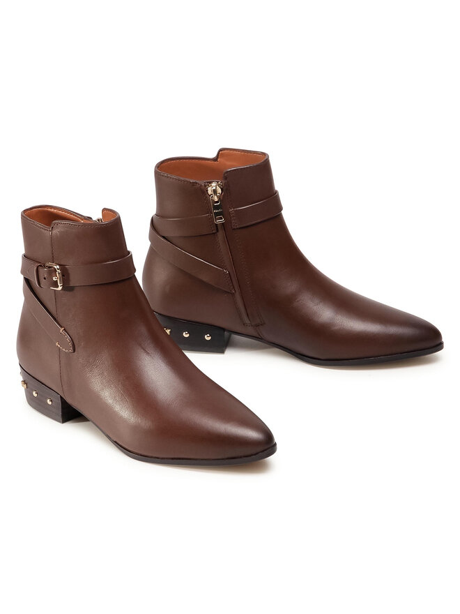 Stiefeletten Coach Kaitlin Leather G5343 11002151EDC Braun | eschuhe.de