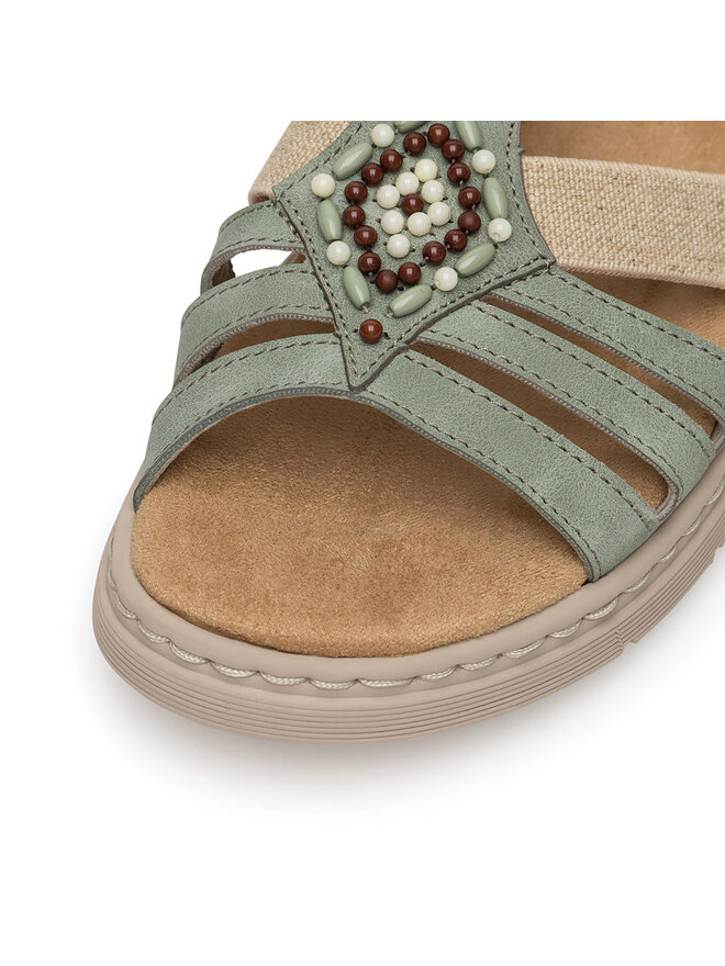 Sandali Rieker V9120-52 Verde | escarpe.it