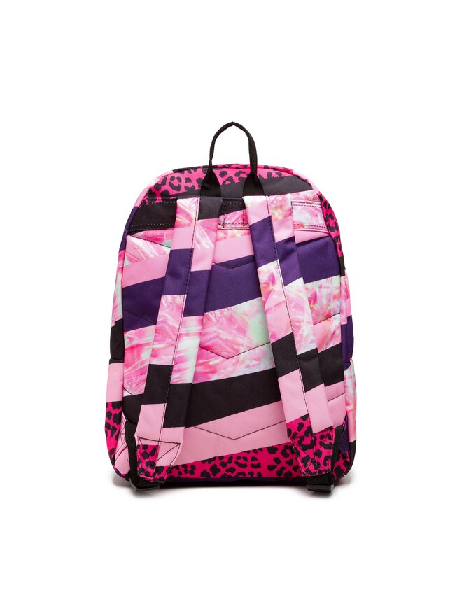 Rucksack HYPE Dark Pink Stripe Crest Backpack YVLR-653 Rosa | eschuhe.de