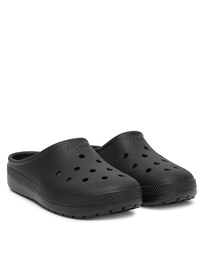 Klapki Crocs Classic Low Profile Clog 211139 Czarny | eobuwie.com.pl