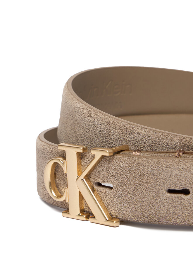 Curea de Damă Calvin Klein Ck Buckle 25 Mm Fixed Belt Suede LV04F7079G ...