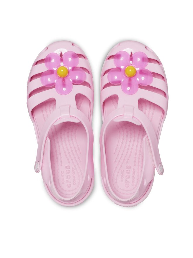Sandalen Crocs Crocs Isabella Charm Sandal T 208445 Rosa | eschuhe.de