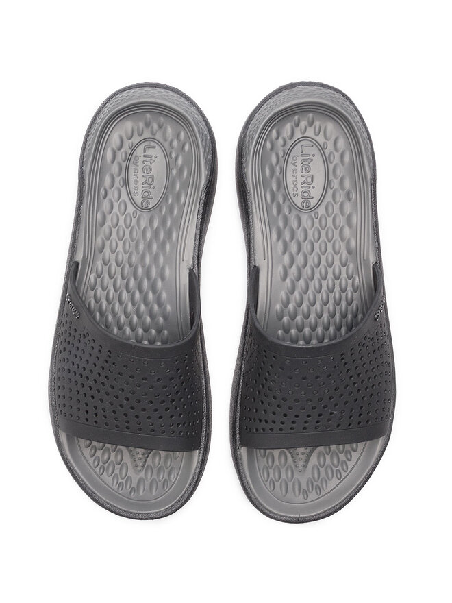 Chanclas Crocs Literide Slide 205183 Negro | zapatos.es