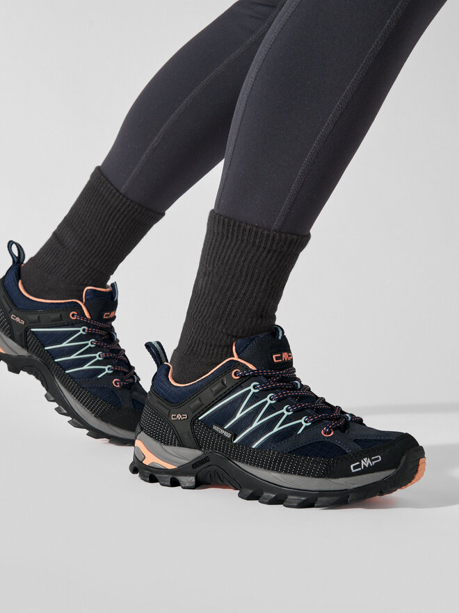 Trekkings CMP Rigel Low Wmn Trekking Shoes Wp 3Q54456 Bleumarin ...