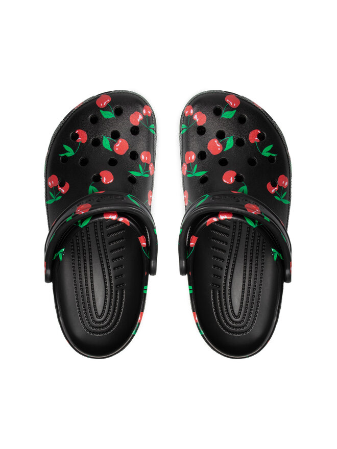 Klapki Crocs Classic Vacay Vibes Clog 206375 Czarny | eobuwie.com.pl
