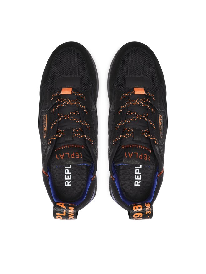 Sneakersy Replay Field Master GMS8L.000.C0001L Černá | eobuv.cz